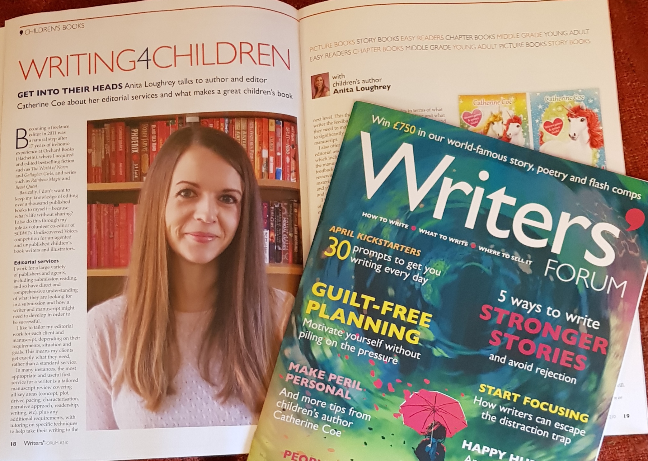 An interview with… Catherine Coe | Much To Do About Writing