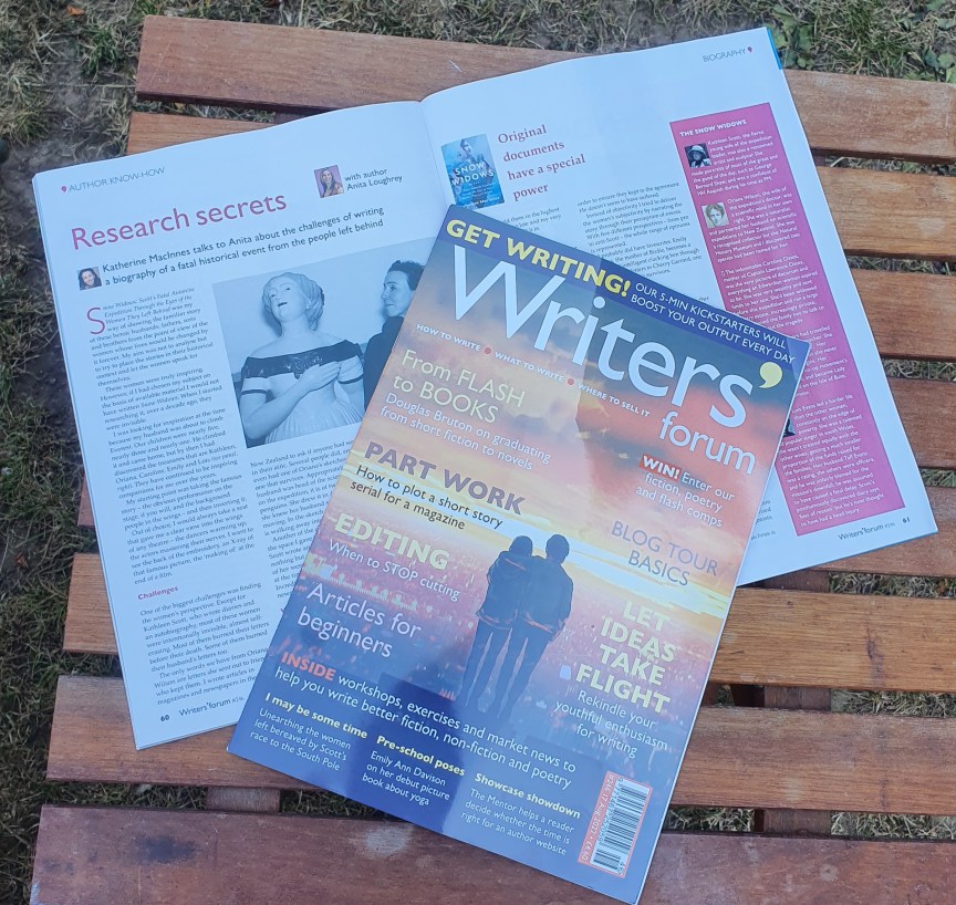 An interview with… Katherine MacInnes | Much To Do About Writing