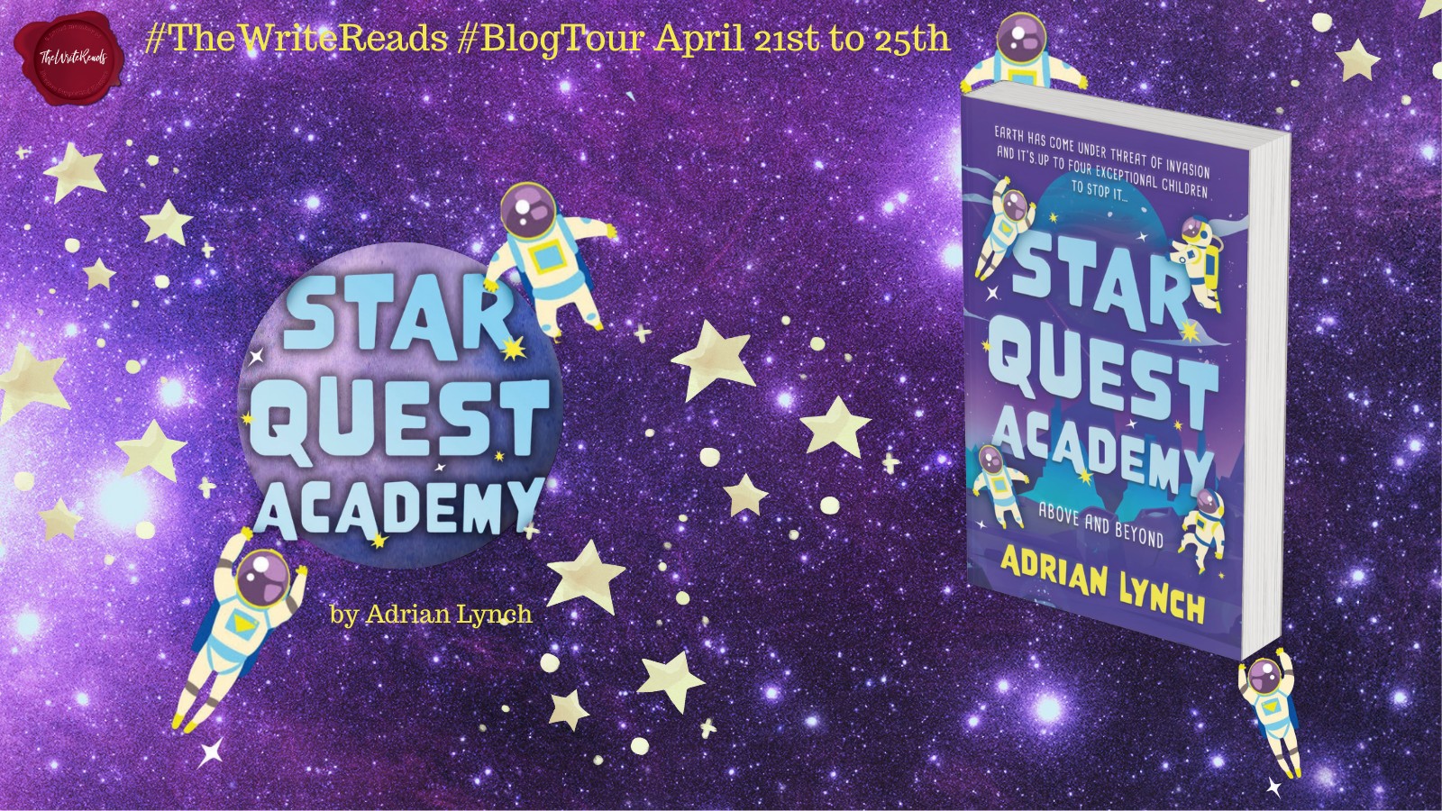 Blog Tour – Star Quest Academy: Above and Beyond by Adrian Lynch | Much ...
